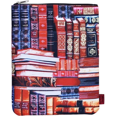 Reading is My Happy Place Book Sleeves Protector, Bookshelf Book Sleeve ...