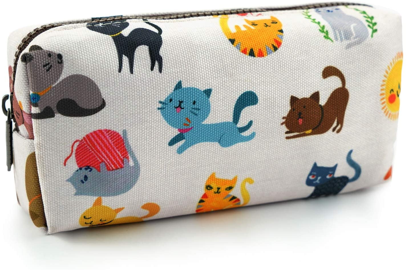 LParkin Cute Cat Pencil Case Make Up Case Cosmetic Bag Stationary ...