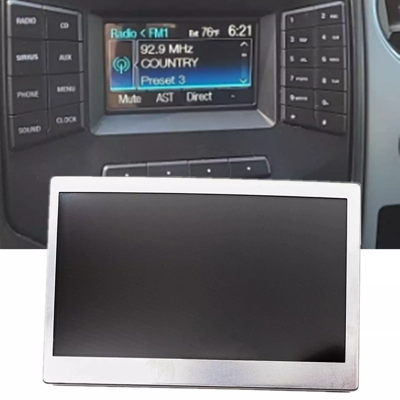 LQ042T5DZ11 LCD Display Color Screen 150MPH For Ford Escape Focus Edge ...