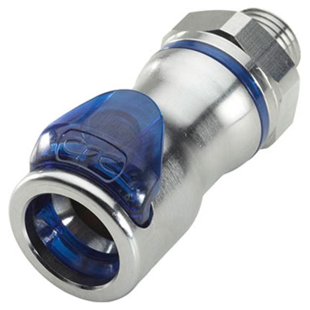 LQ6D30008BLU Valved Straight Thread Liquid Cooling Coupling Body 1/2 ...