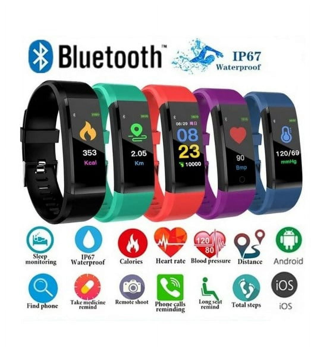 LQCrafK Fitness Tracker, Activity Tracker Watch with Heart Rate Monitor ...