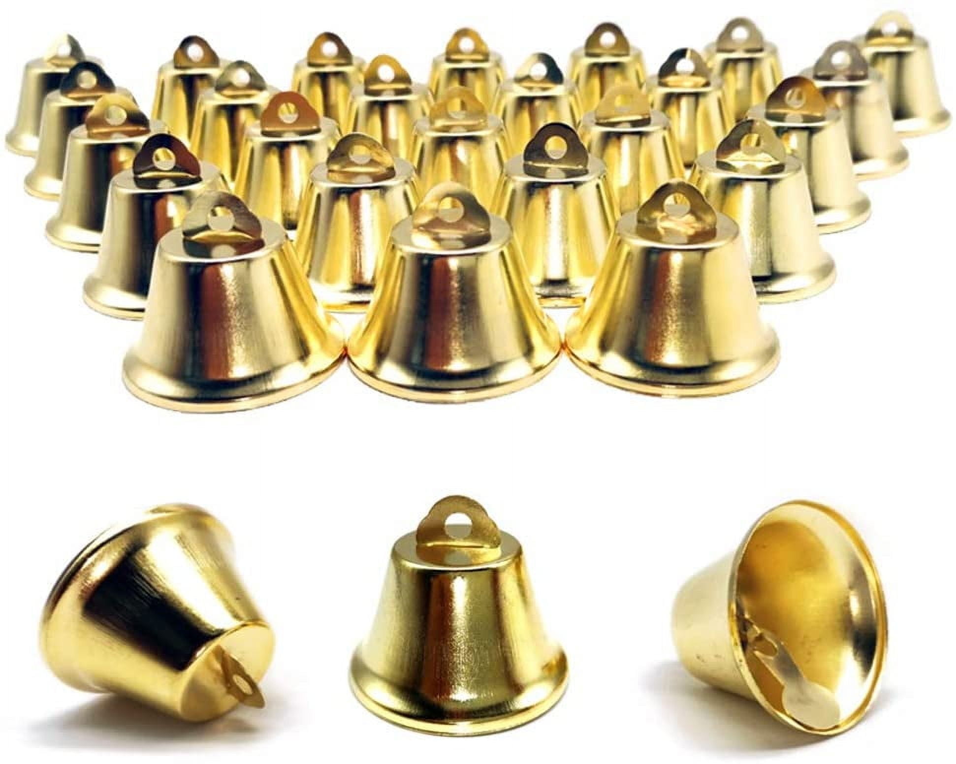 LQCrafK Small Bells Jingle Bells Vintage Bells for Hanging Christmas ...