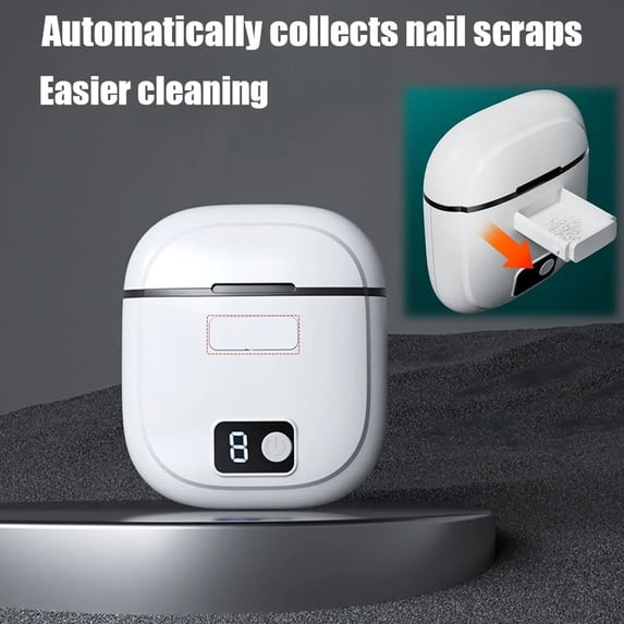 LQPWZU Electric Nail Clipper, Automatic Nail Clipper with 3 Speeds ...