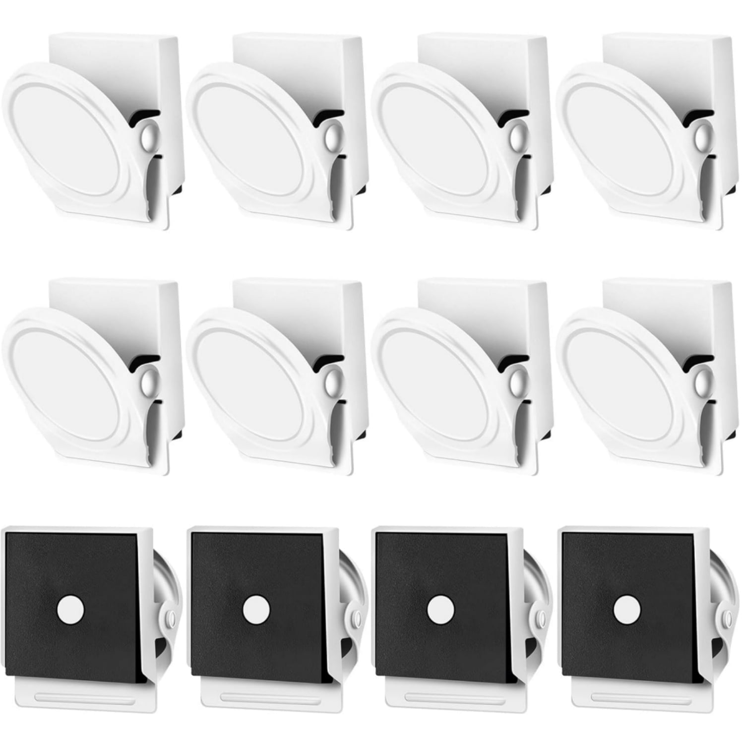 LQQBOX 12 Pcs Magnetic Clips, Magnet Clips for Fridge, Clip with Magnet ...