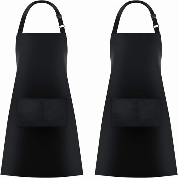 DALIX Cobbler Apron, Double Sided, Two Pockets, Adjustable Straps, Navy ...