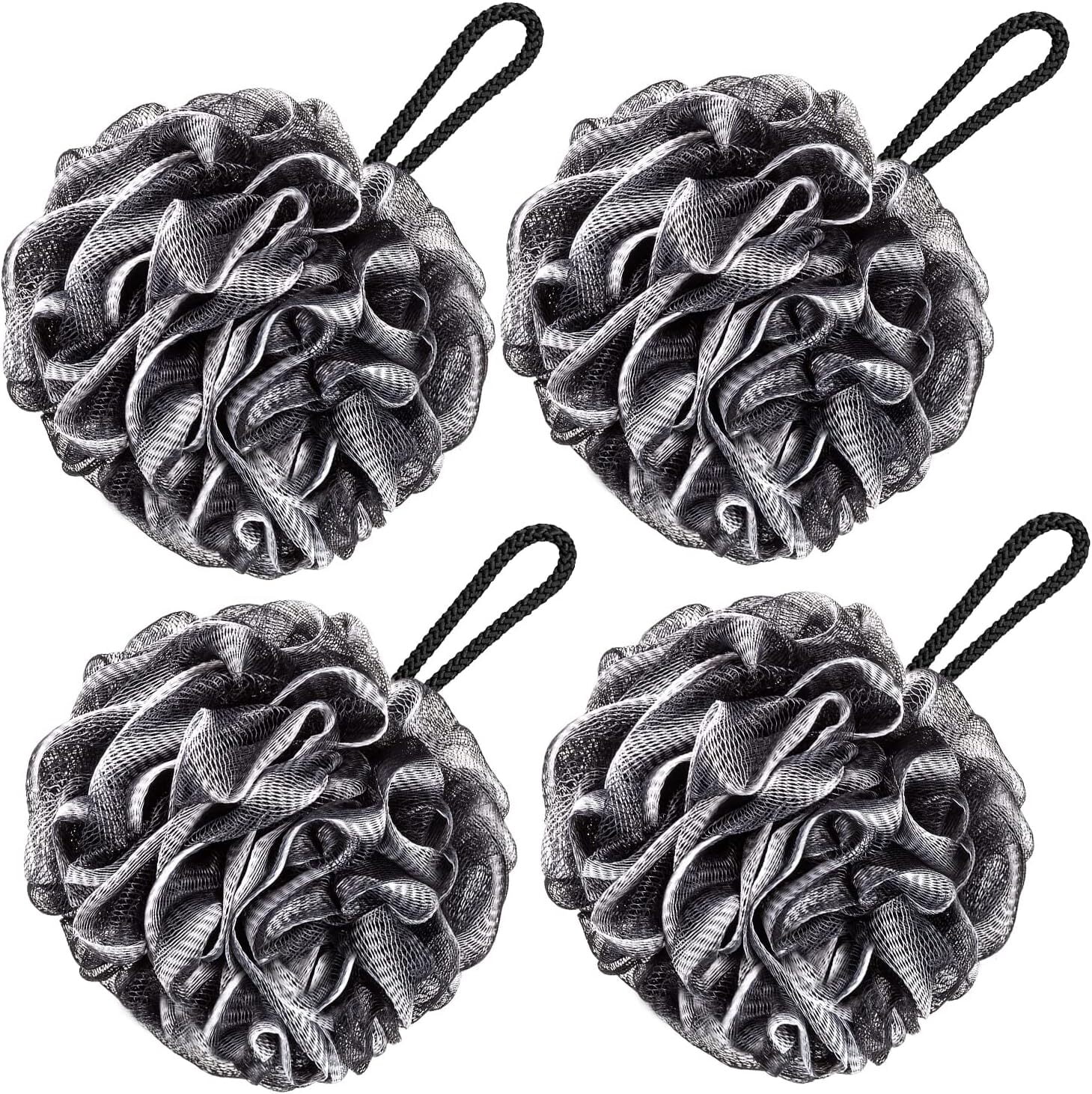 LQQBOX Bath Loofah Large 50g Shower Sponge Body Scrubber Mesh Pouf for ...