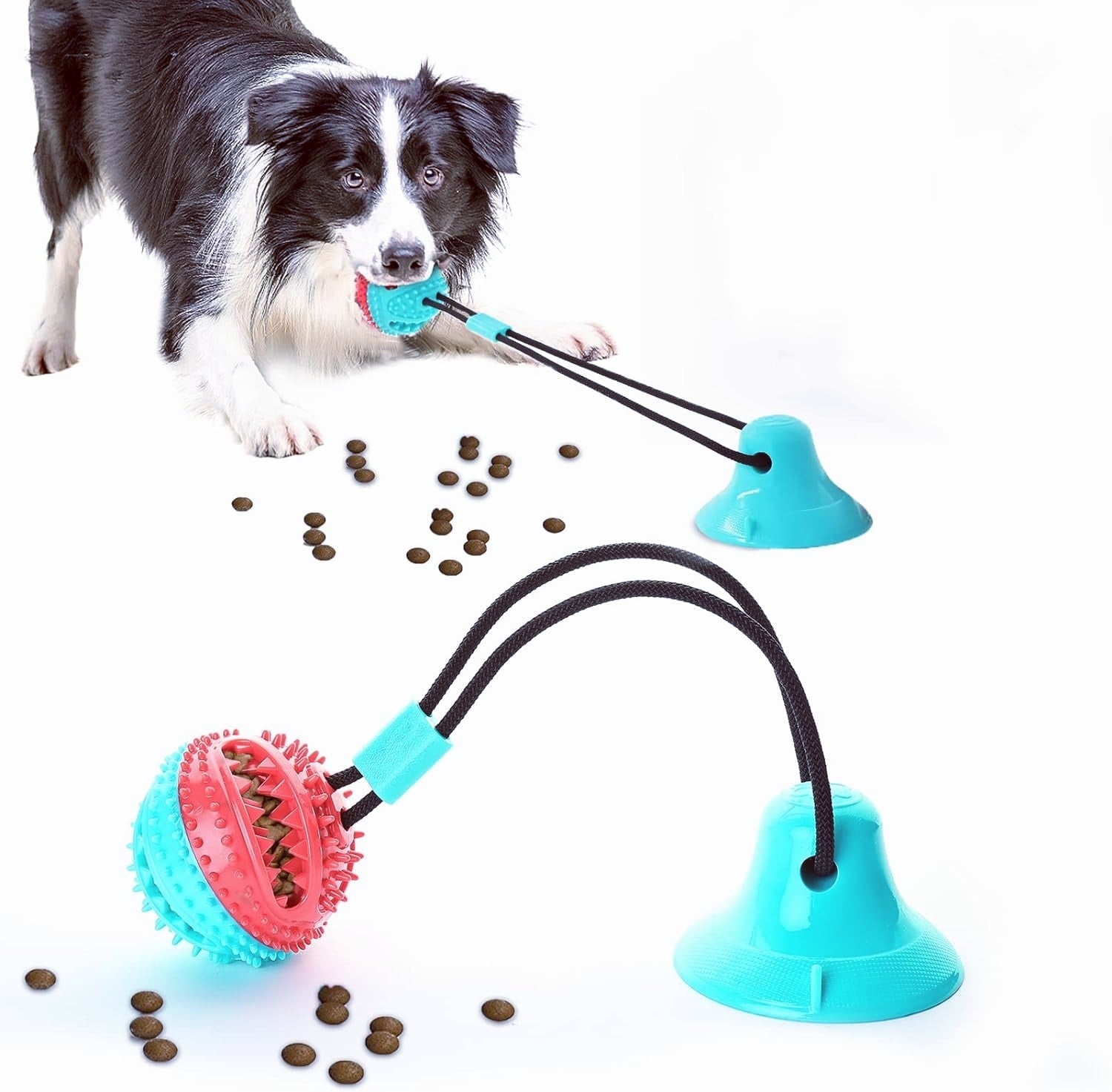 LQQBOX Dog Toys for Aggressive Chewers Interactive Teething Boredom and ...