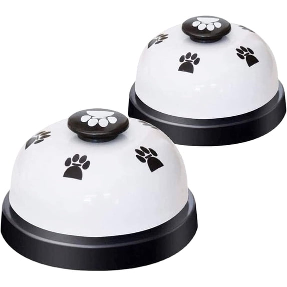 LQQBOX Dog Training Bell, Set of 2 Dog Puppy Pet Potty Training Bells ...