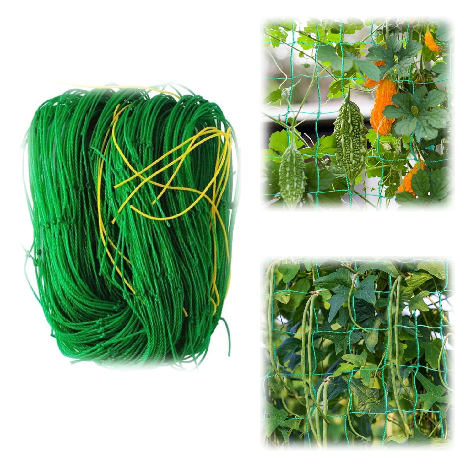 LQQBOX Garden Trellis Netting - Heavy-Duty Plant Support, 6.56 Feet x ...