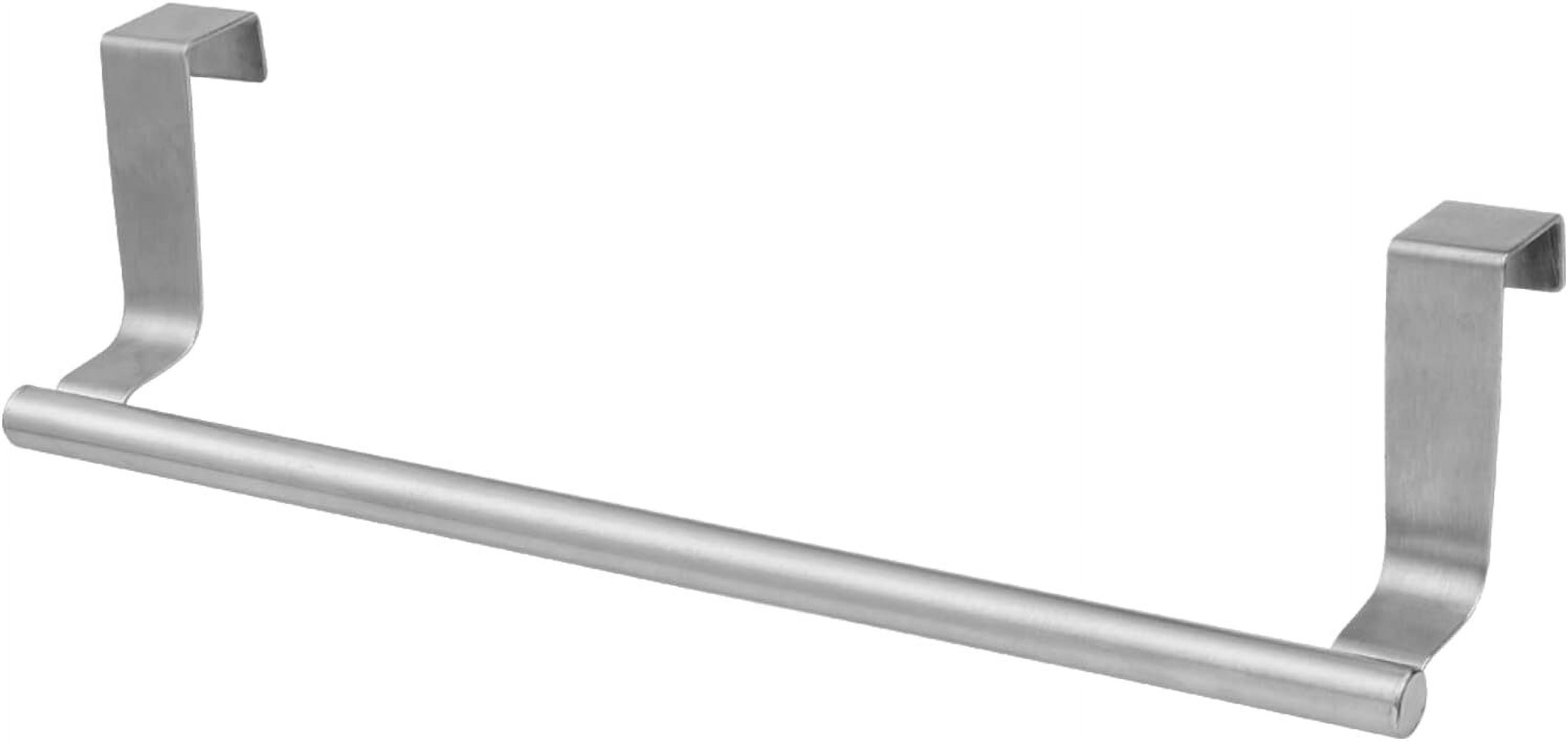 LQQBOX Over Cabinet Towel Bar, 14 Inch Brushed Stainless Steel Over The ...