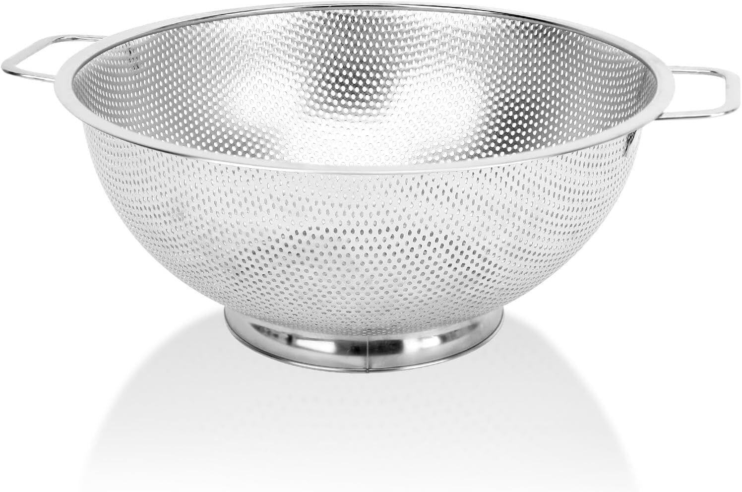 LQQBOX Strainer and Colanders, 3QT Colander for Kitchen, Stainless ...
