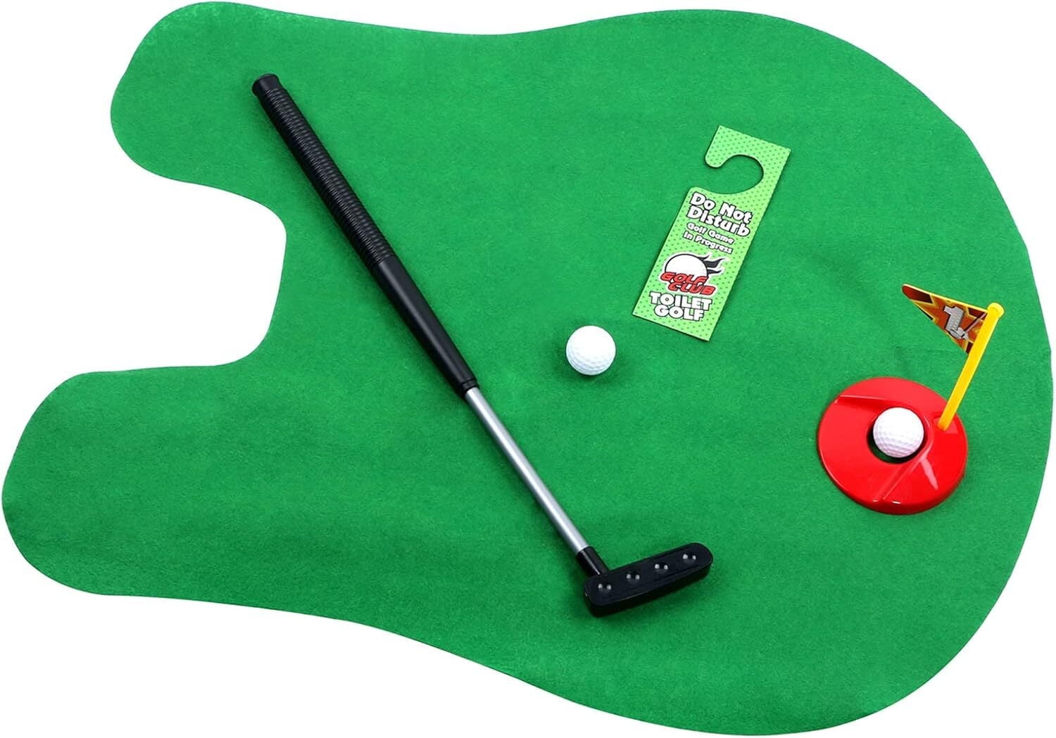 LQQBOX Toilet Golf ,Potty Golf Drinker Toilet Toy Potty Putter Putting ...
