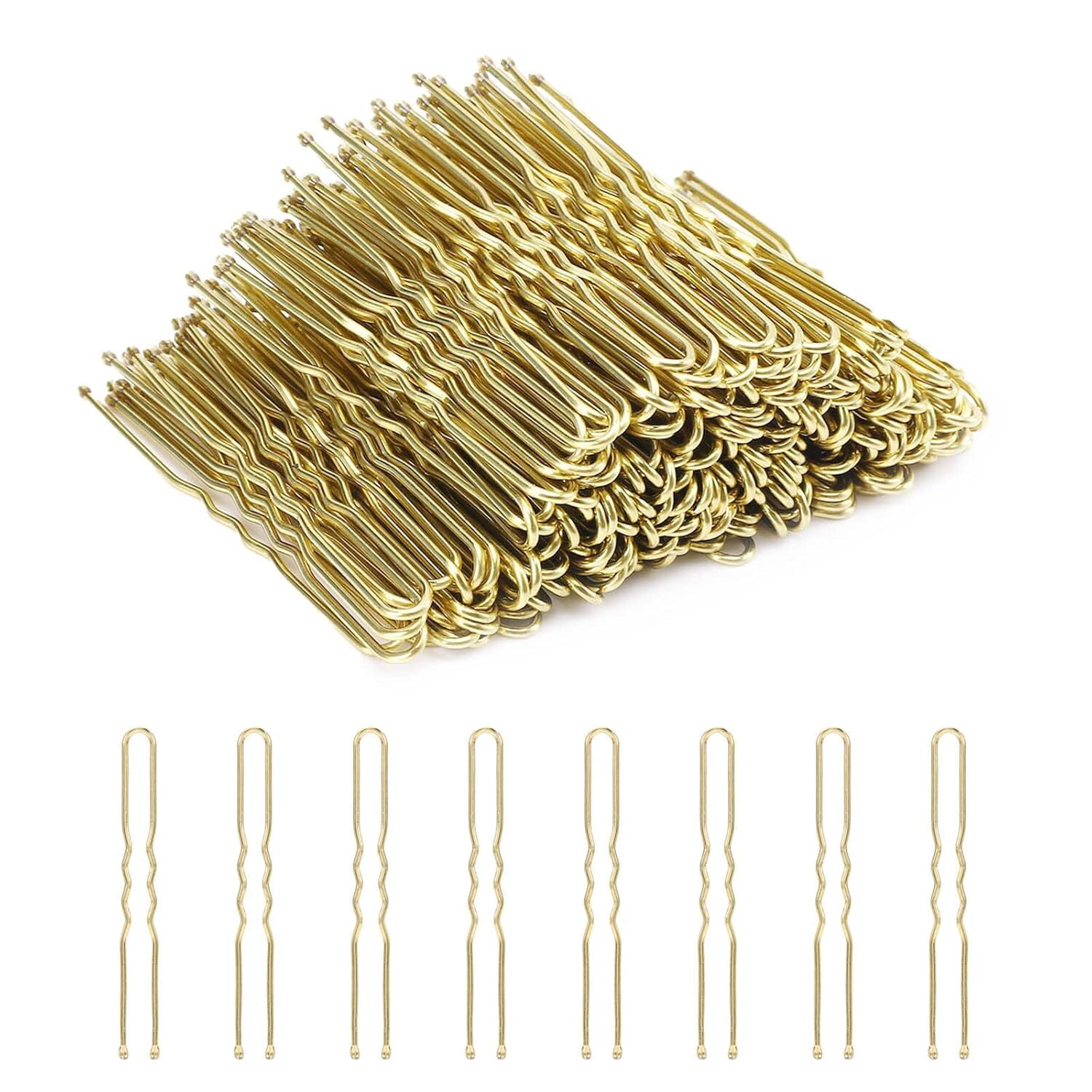 LQQBOX U Shaped Hair Pins, 200 Count for Women Lady Girls Bobby Pins ...