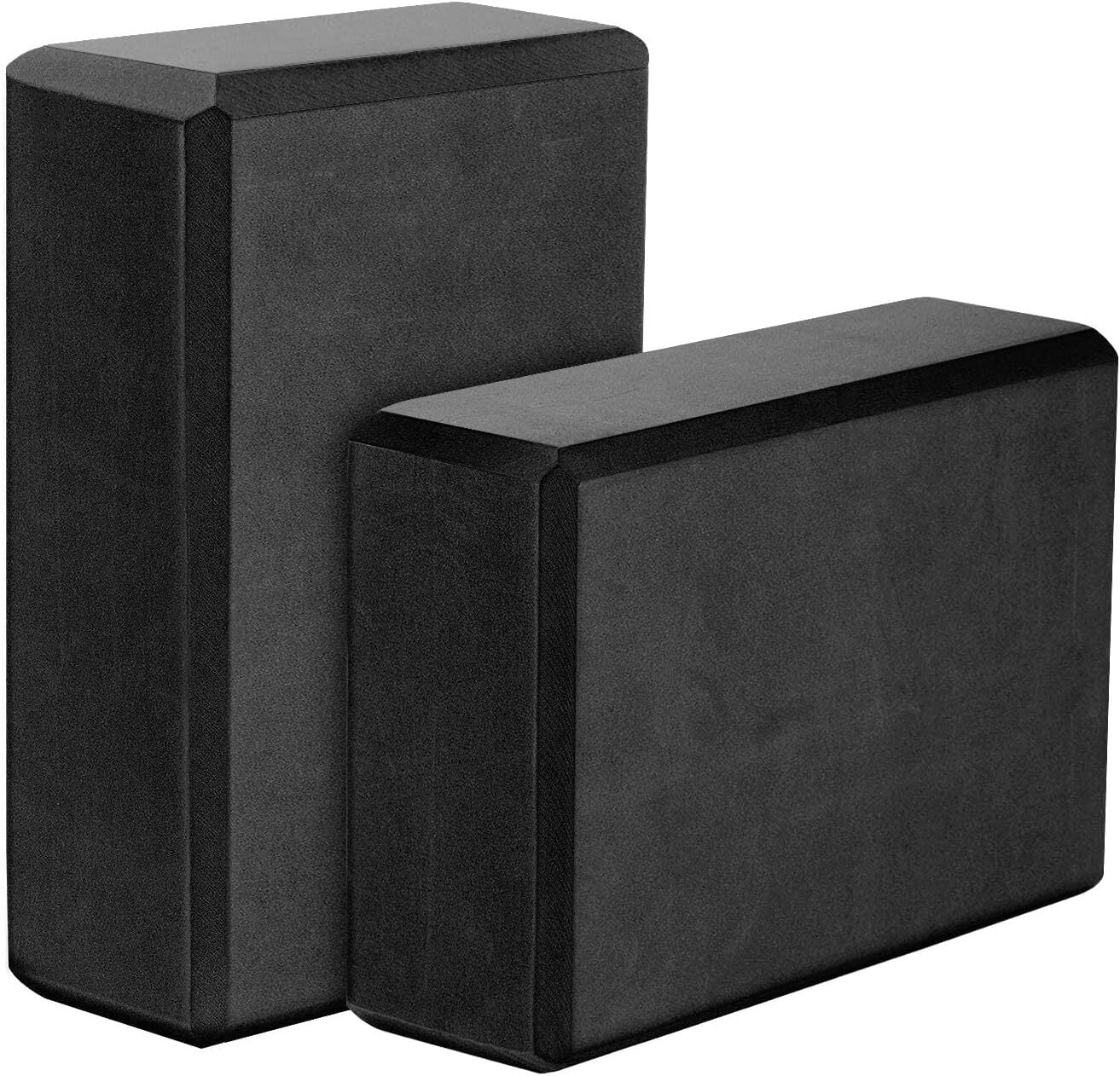 LQQBOX Yoga Blocks 2 Pcs, Gym Blocks, Exercise Workout Fitness Bricks ...