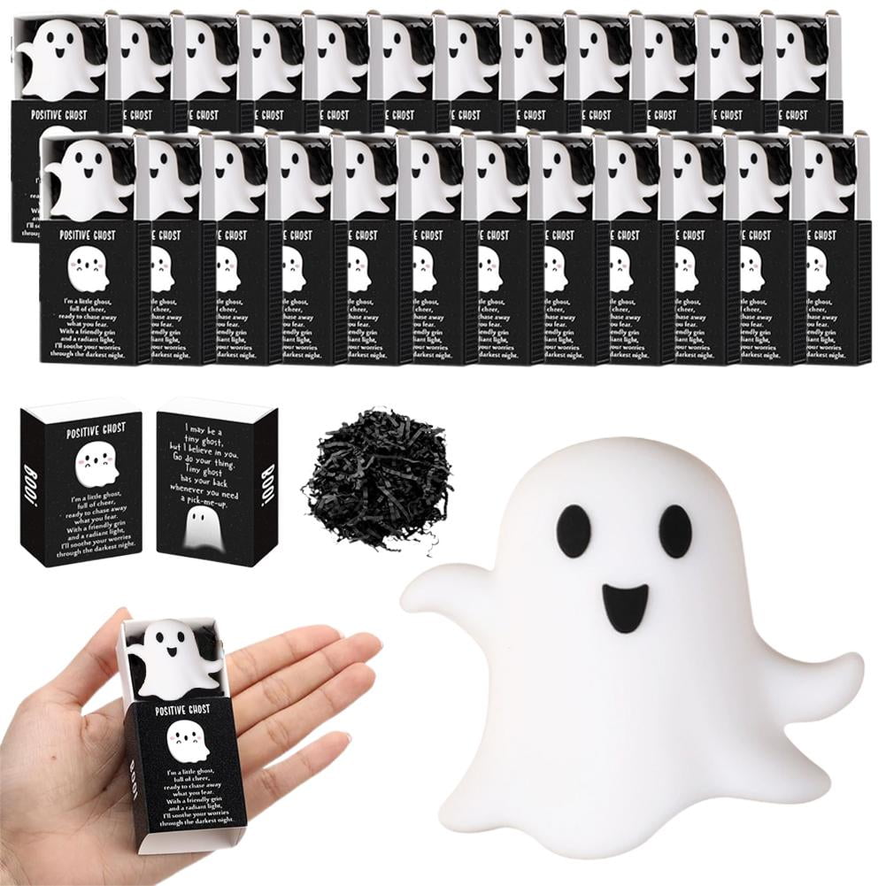 LQQDREX 12pack Halloween Ghost Gifts, Ghost, Mini Ghost Figurines With ...