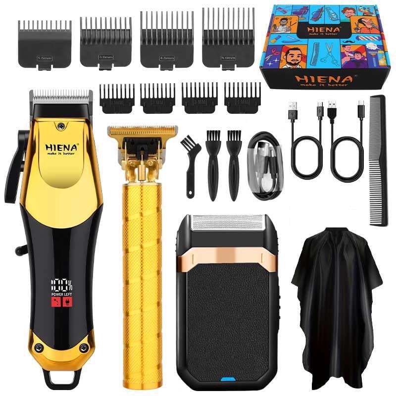 LQT Men's Hair Cutting Set, Men's Grooming Gifts, Electric Hair ...