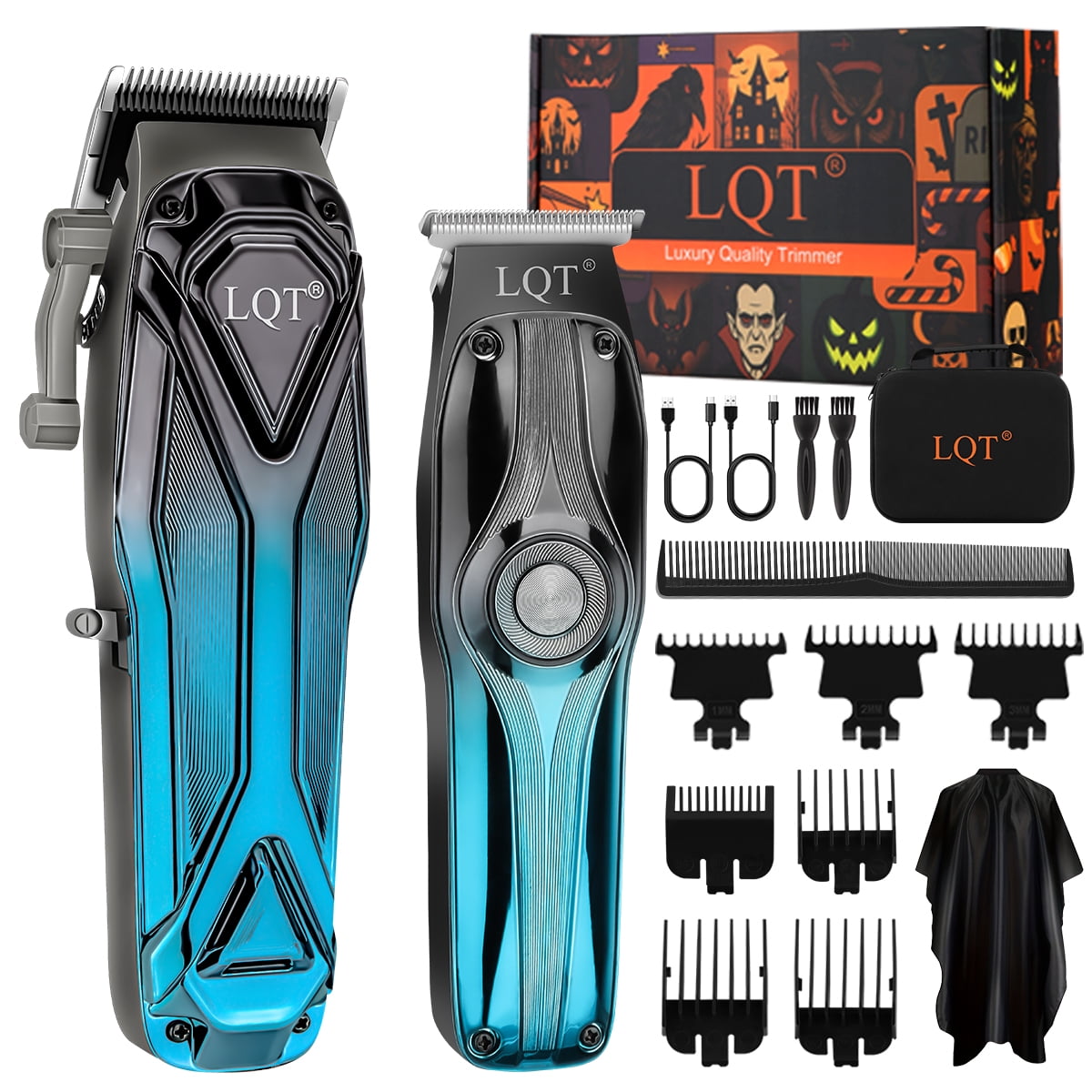 LQT Men's Hair Cutting Set, Men's Grooming Gifts, Electric Hair ...