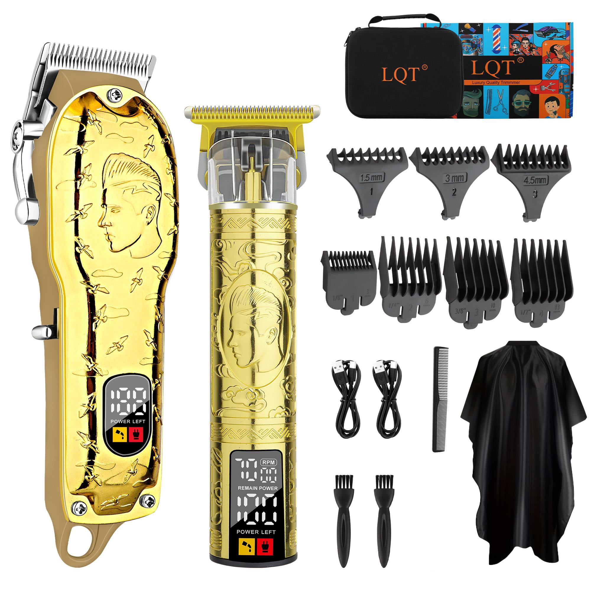 LQT Professional Hair Clipper for Men, Electric Hair Clipper ...