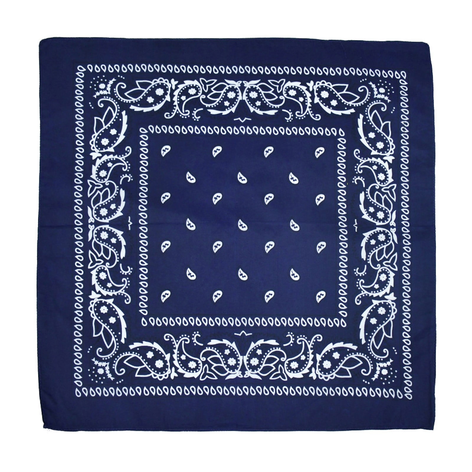 LQXZWJY 100% Cotton Paisley Pattern Bandanas Face Mask Square Scarf ...