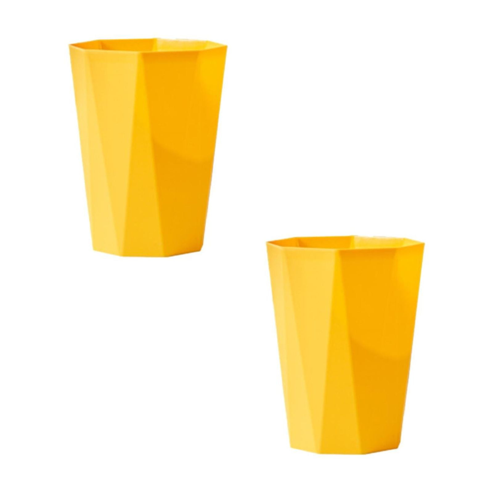 LQXZWJY Durable Diamond-Shaped Plastic Waste Cans, 3 Colors，Garbage Can ...