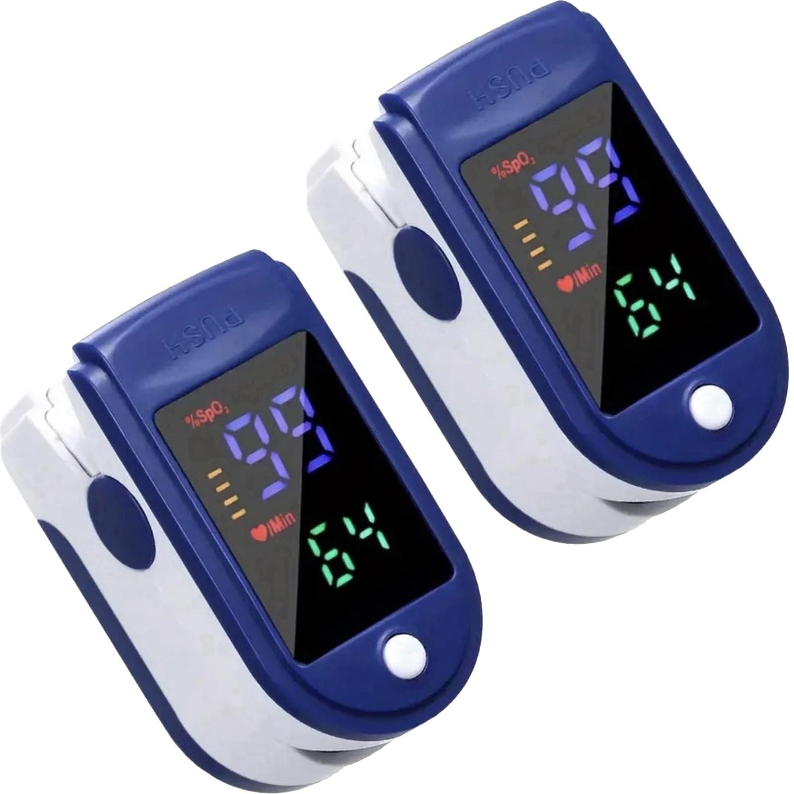 LQXZWJY Fingertip Pulse Oximeter Blood Oxygen Saturation Monitor with ...