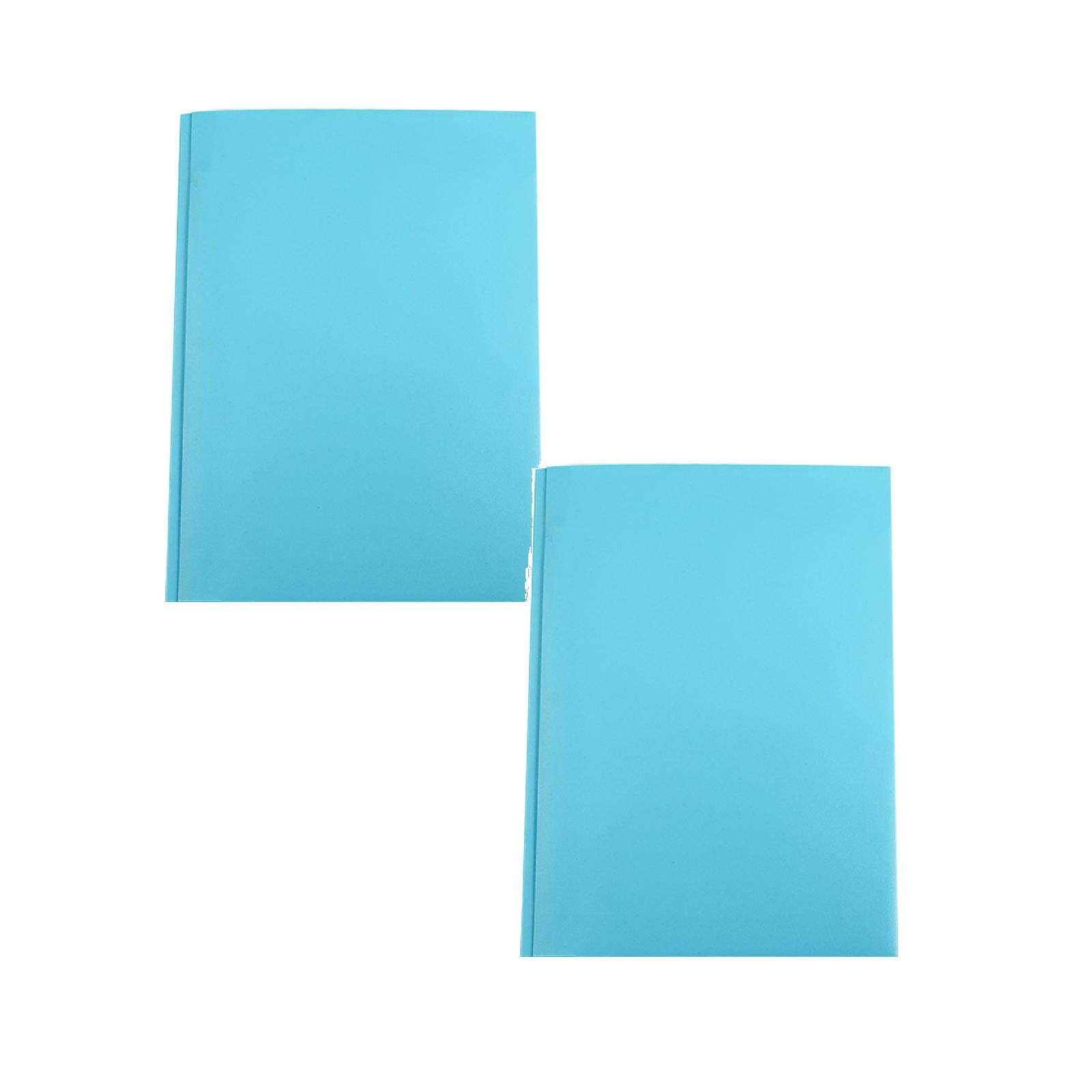 LQXZWJY Folders with Pockets and Prong with Fasteners (2 Pack, Assorted ...