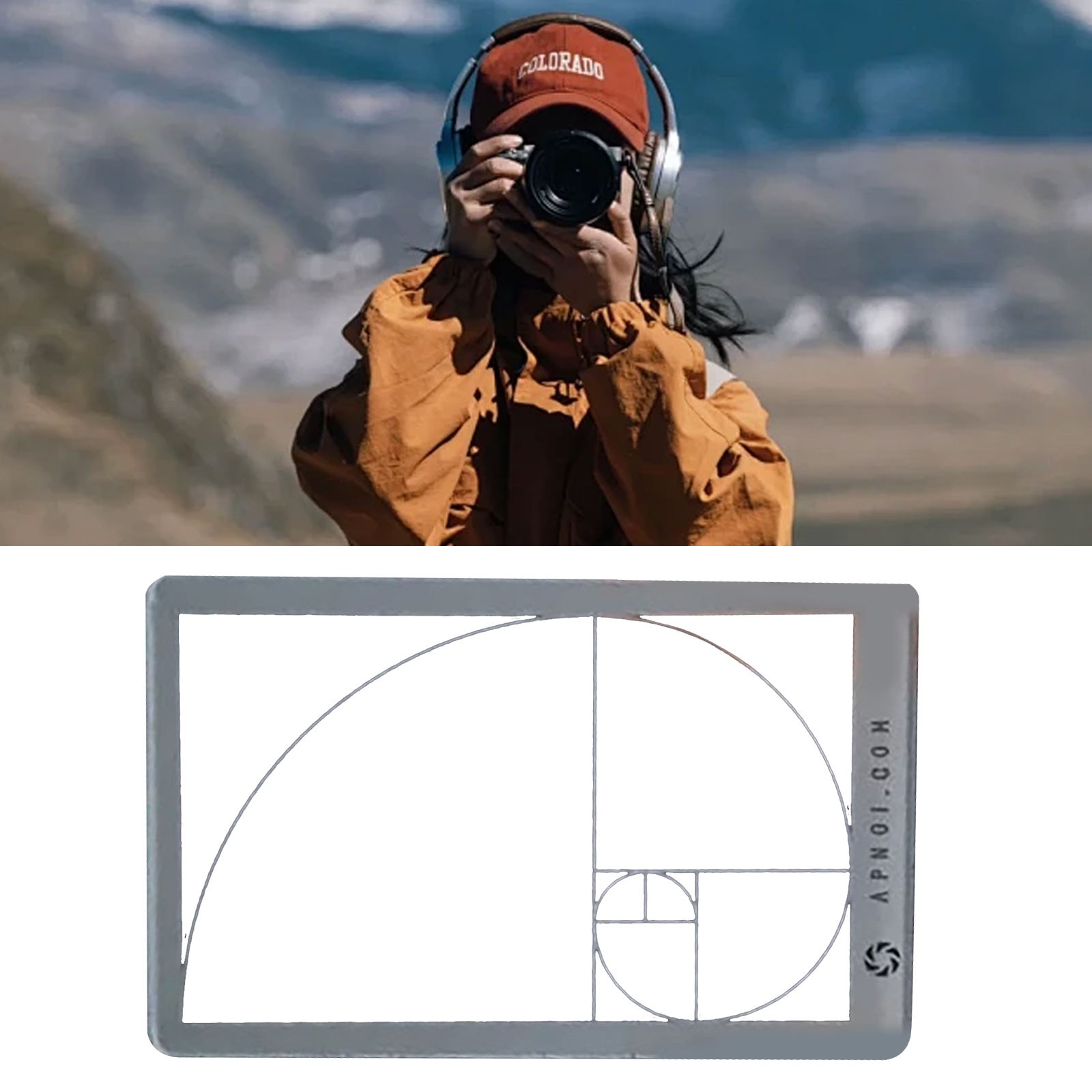 LQXZWJY Golden Ratio, Fibonacci & Rule of Thirds Composition Tool ...