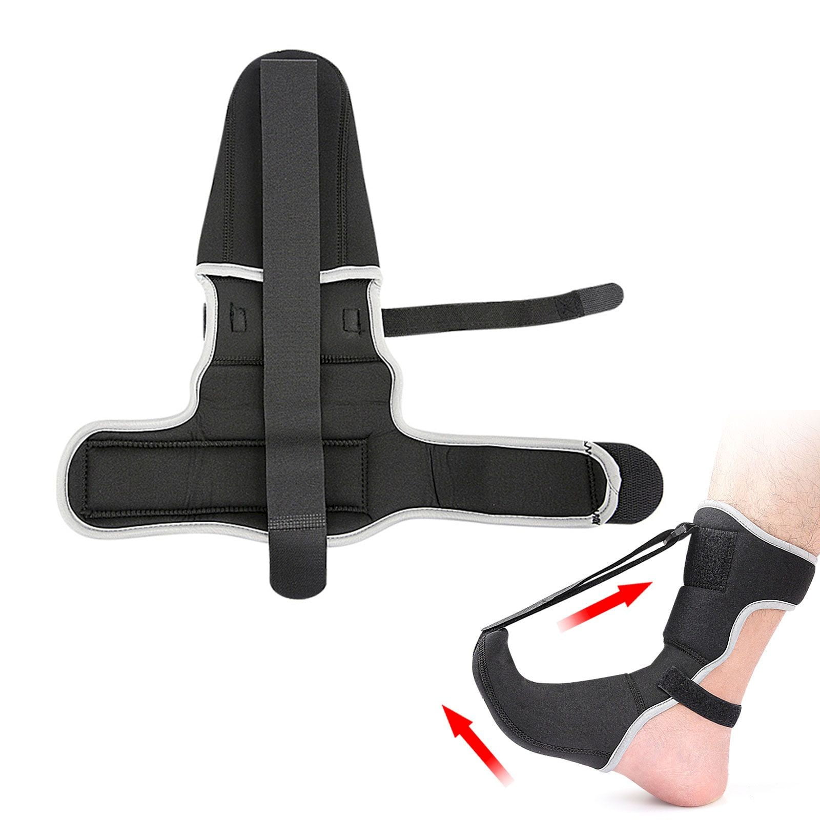 LQXZWJY Plantar Fasciitis Night Splint Sock - Soft Plantar Fascia Brace for Sleeping, Achilles ...