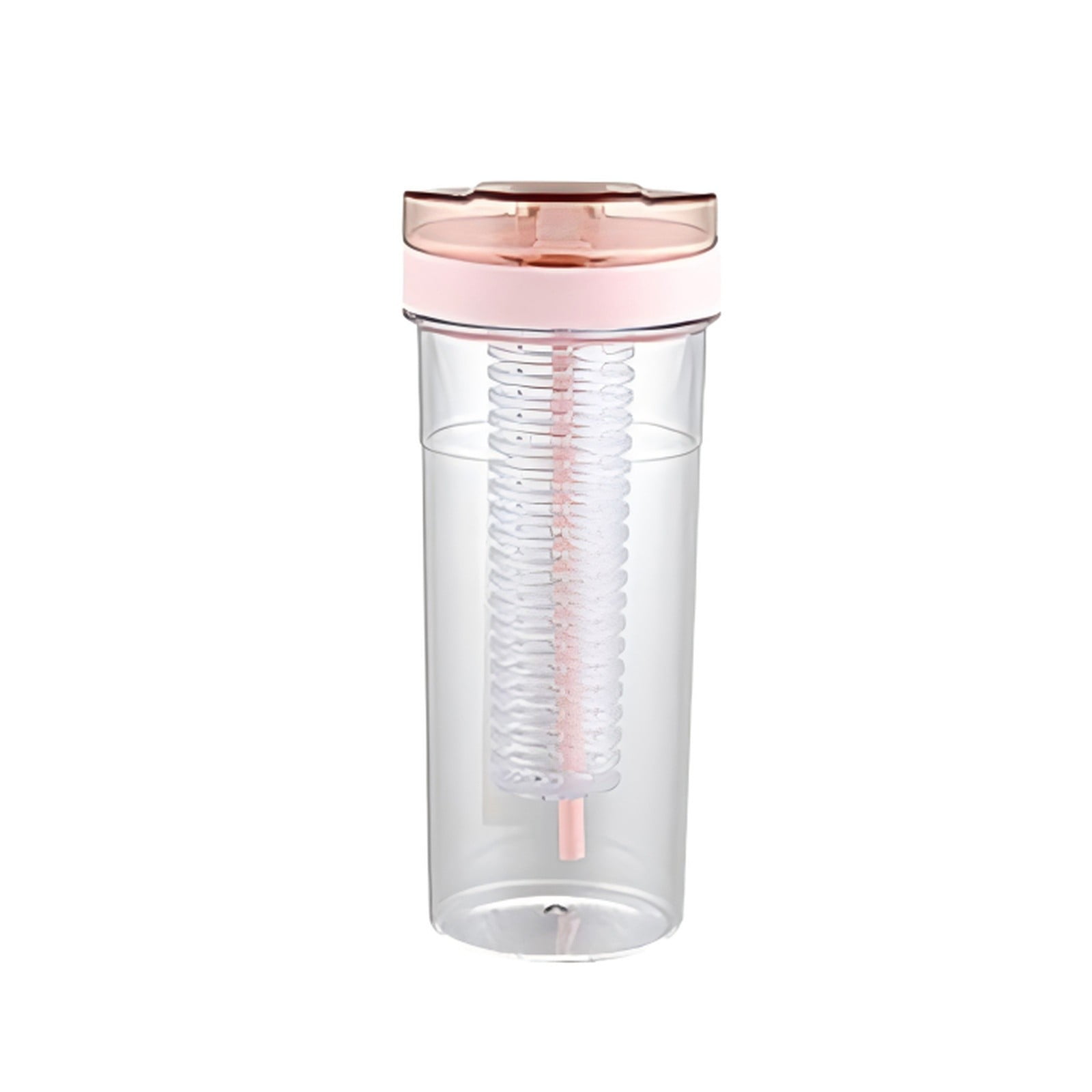 LQXZWJY Plastic Fruit Infuser Water Bottle with Removable Lid, for Hot ...