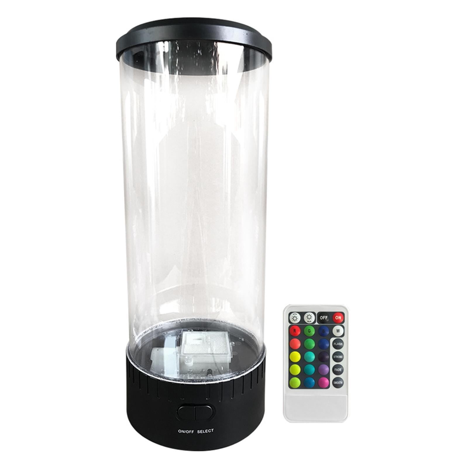 LQXZWJY Remote Control Lamp Electric Lava Lamp Adults Tank Table Lamp ...