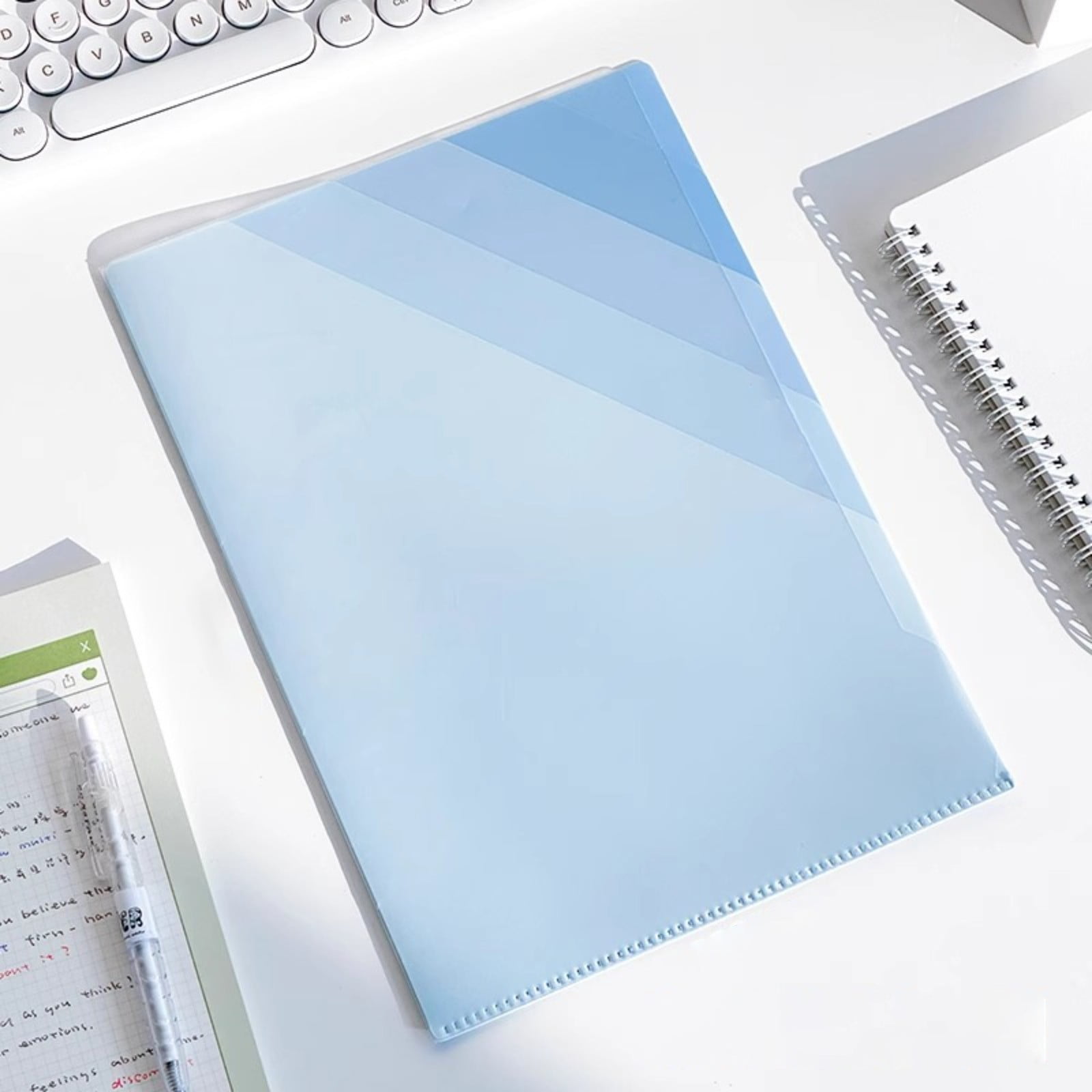 LQXZWJY Report Folder Cover with Clip, Pack of 1, Blue, 12 x 8.4 inches ...