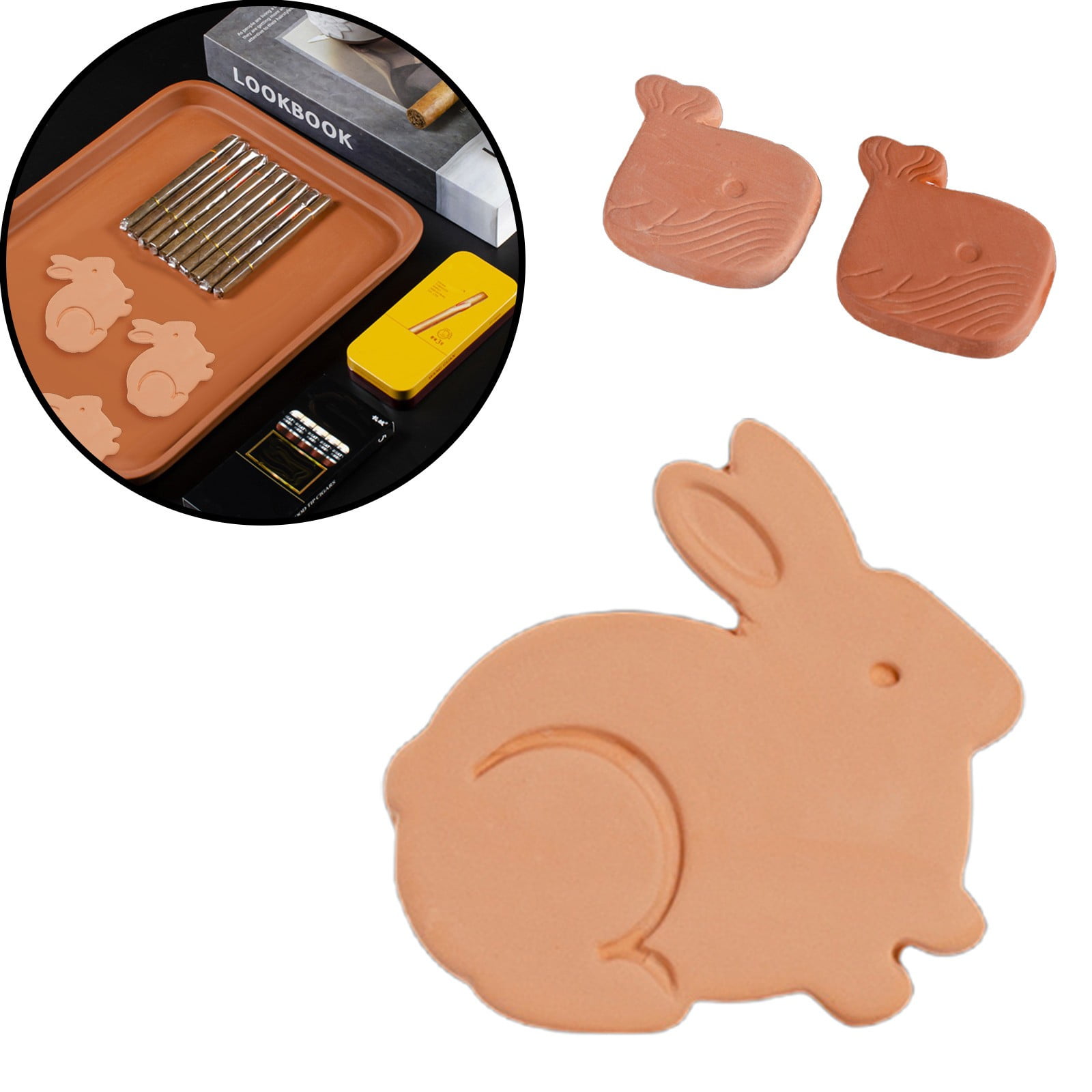 LQXZWJY Terracotta Brown Sugar Saver- Brown Sugar Keeper Disc to ...