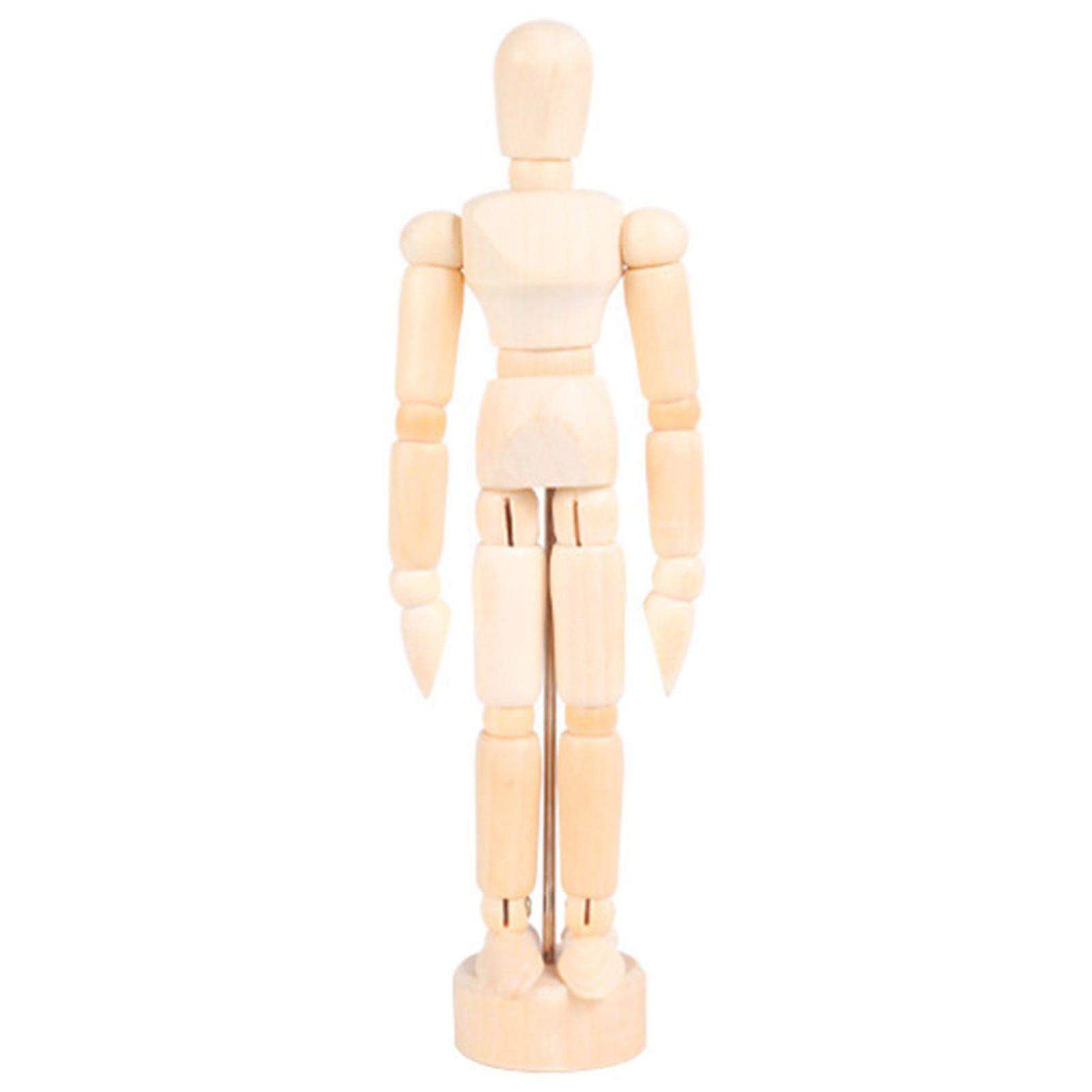 LQXZWJY Wood Artist Drawing Manikin Articulated Mannequin with Base and ...