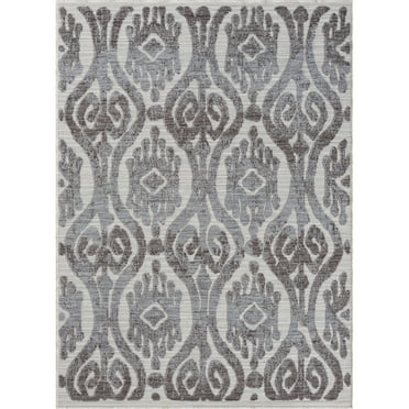 Better Homes & Gardens Neutral Palm Outdoor Rug, 9' x 12' - Walmart.com