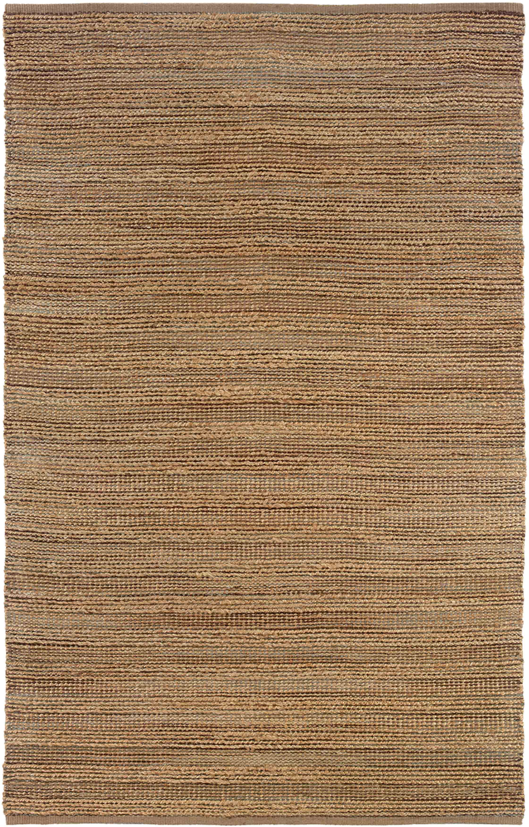 LR Home Natalie Belle Natural Braided Farmhouse Jute Blend Area Rug, 5 ...