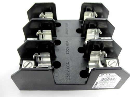 LR250603CR Fuse Block Class R 60A 3-POLS 250V - Walmart.com