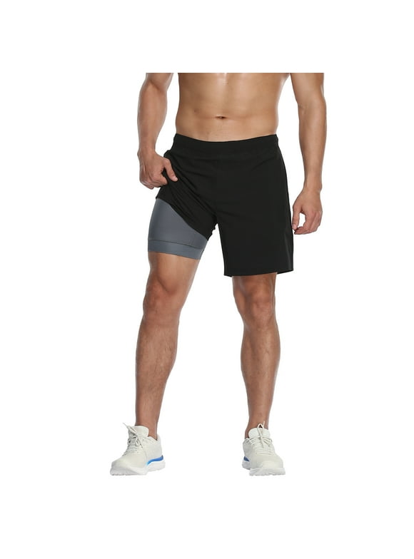 Mens Compression Lined Shorts
