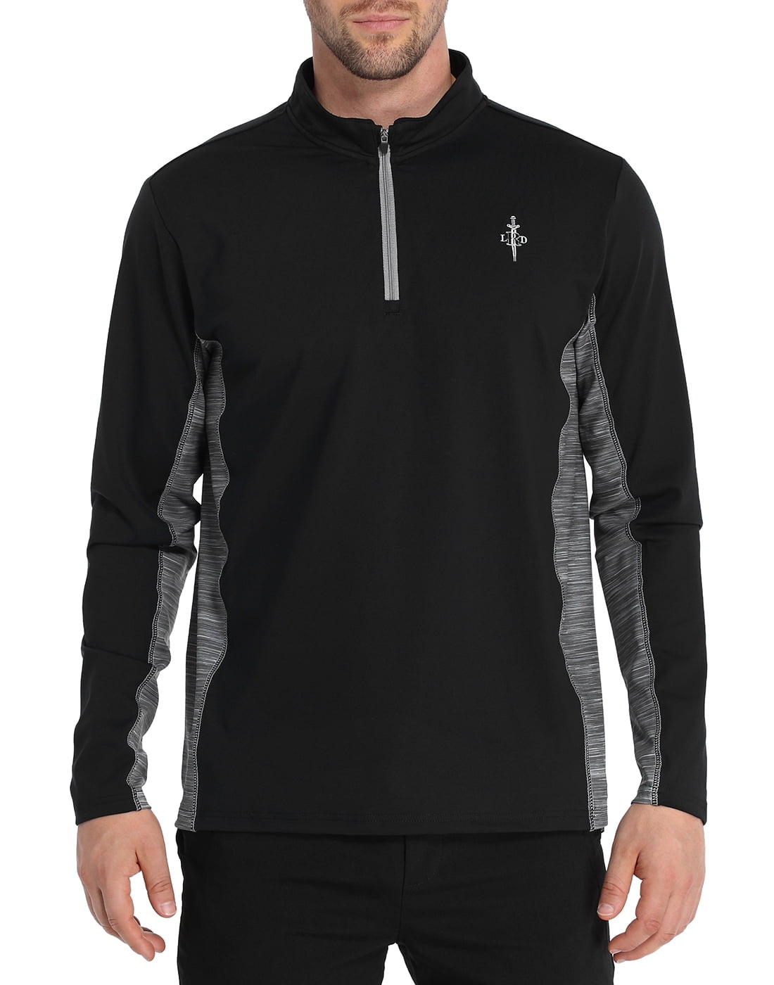 LRD Quarter Zip Golf Pullover for Men 1/4 Zip Long Sleeve Golf Shirts ...