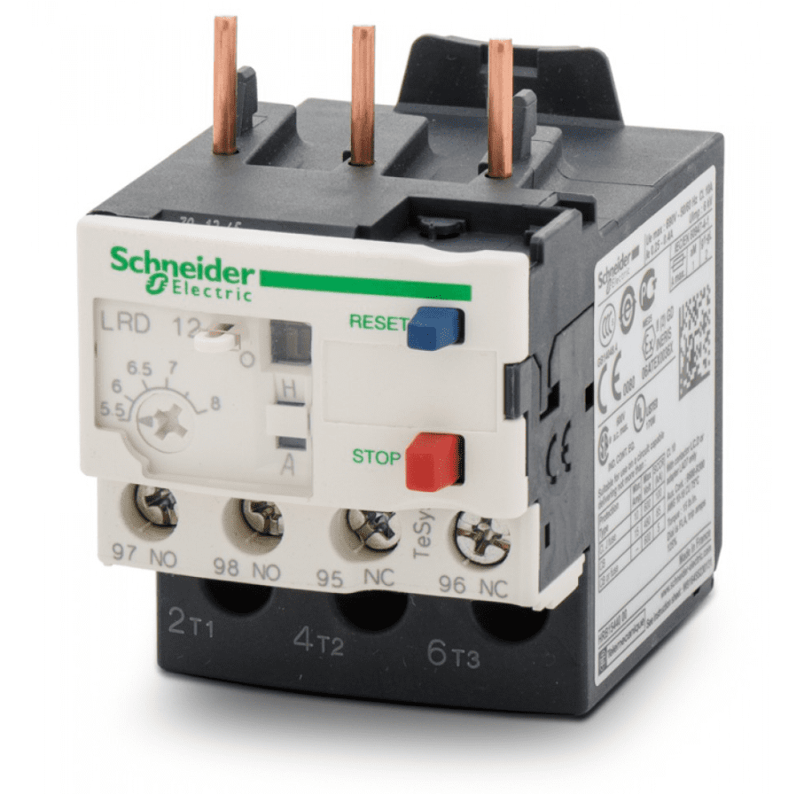LRD04C Schneider Thermal Overload Relay 0.4-0.63 Amp. - Walmart.com