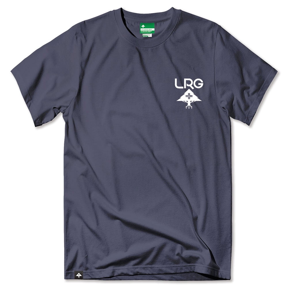 LRG Logo Plus T-shirt Navy - Walmart.com
