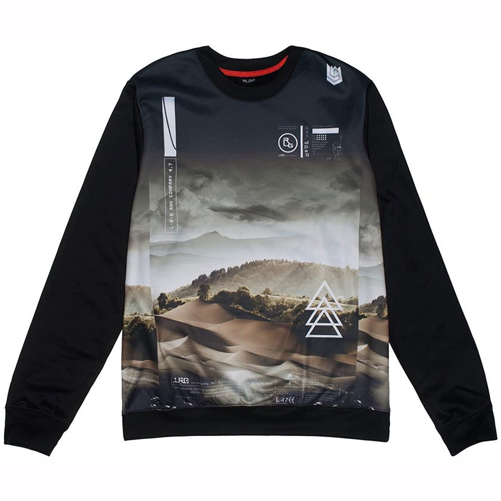 LRG Men's Promised Land Sublimated Sweater - Walmart.com