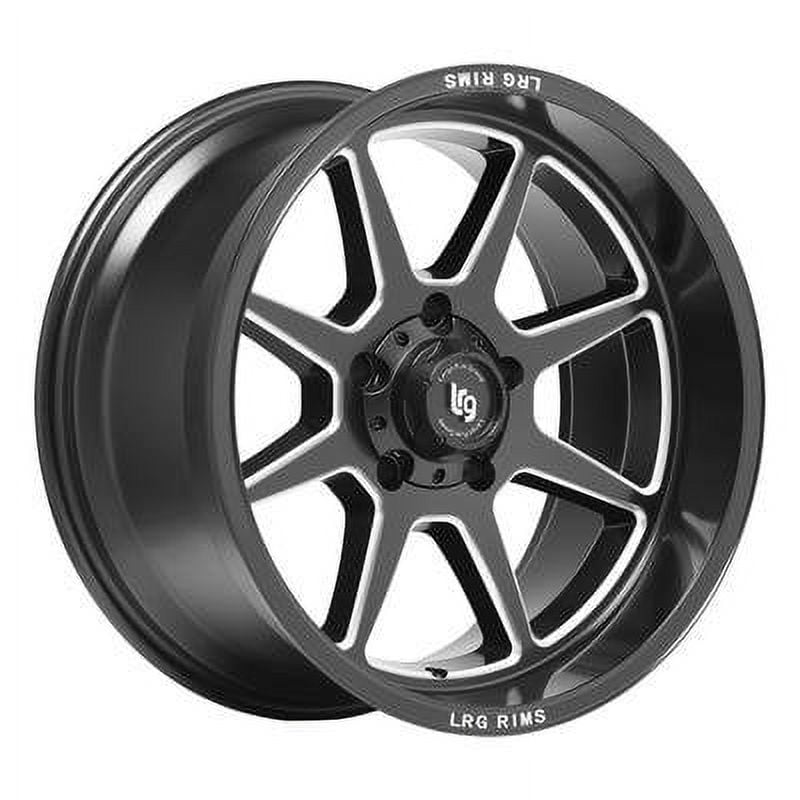 LRG Rims Blades Series 115 20x10 Size with 5x5 (Satin Black Milled ...