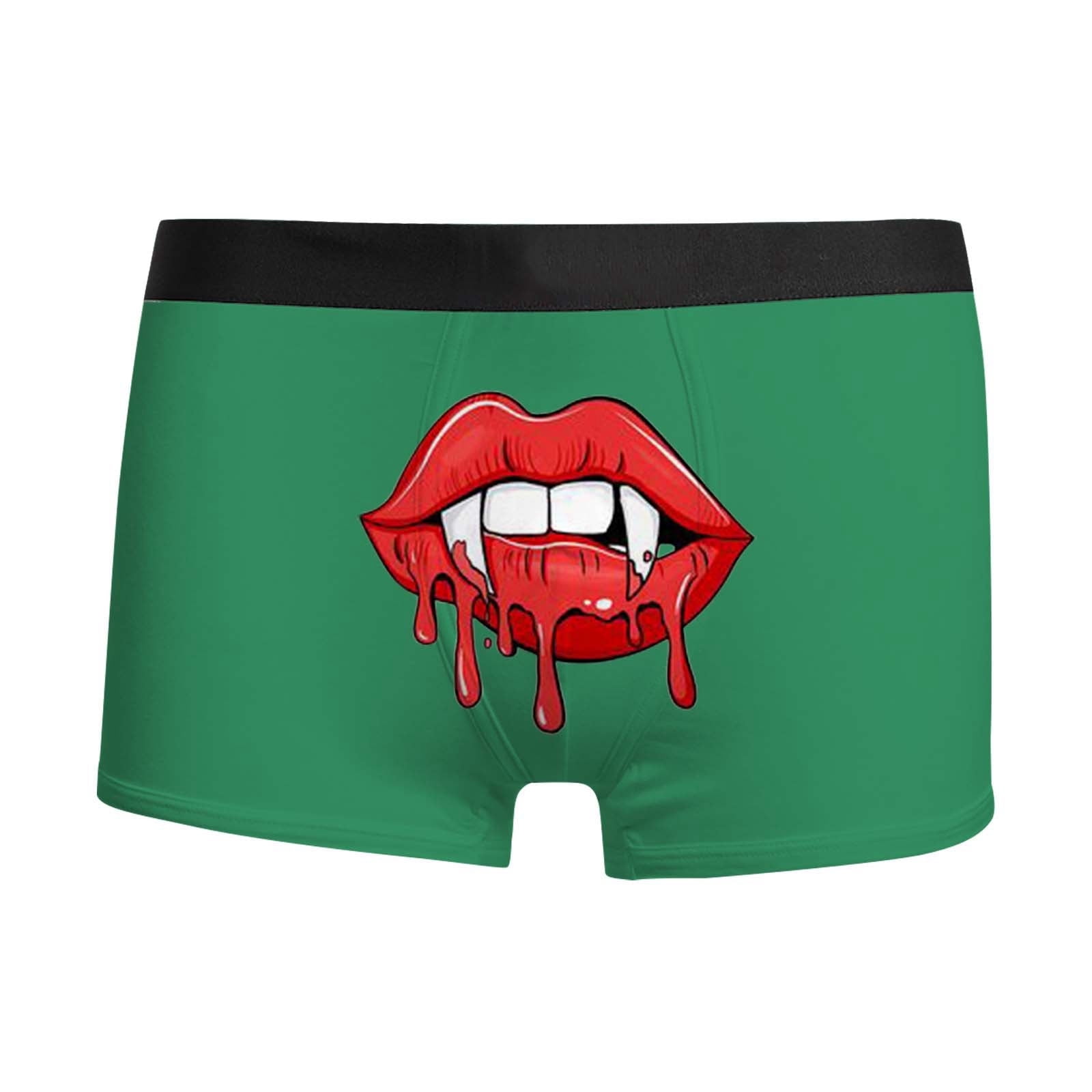 LRKMVD Men's Valentine's Day Boxer Briefs Boxer Shorts Soft Comfort 3D ...
