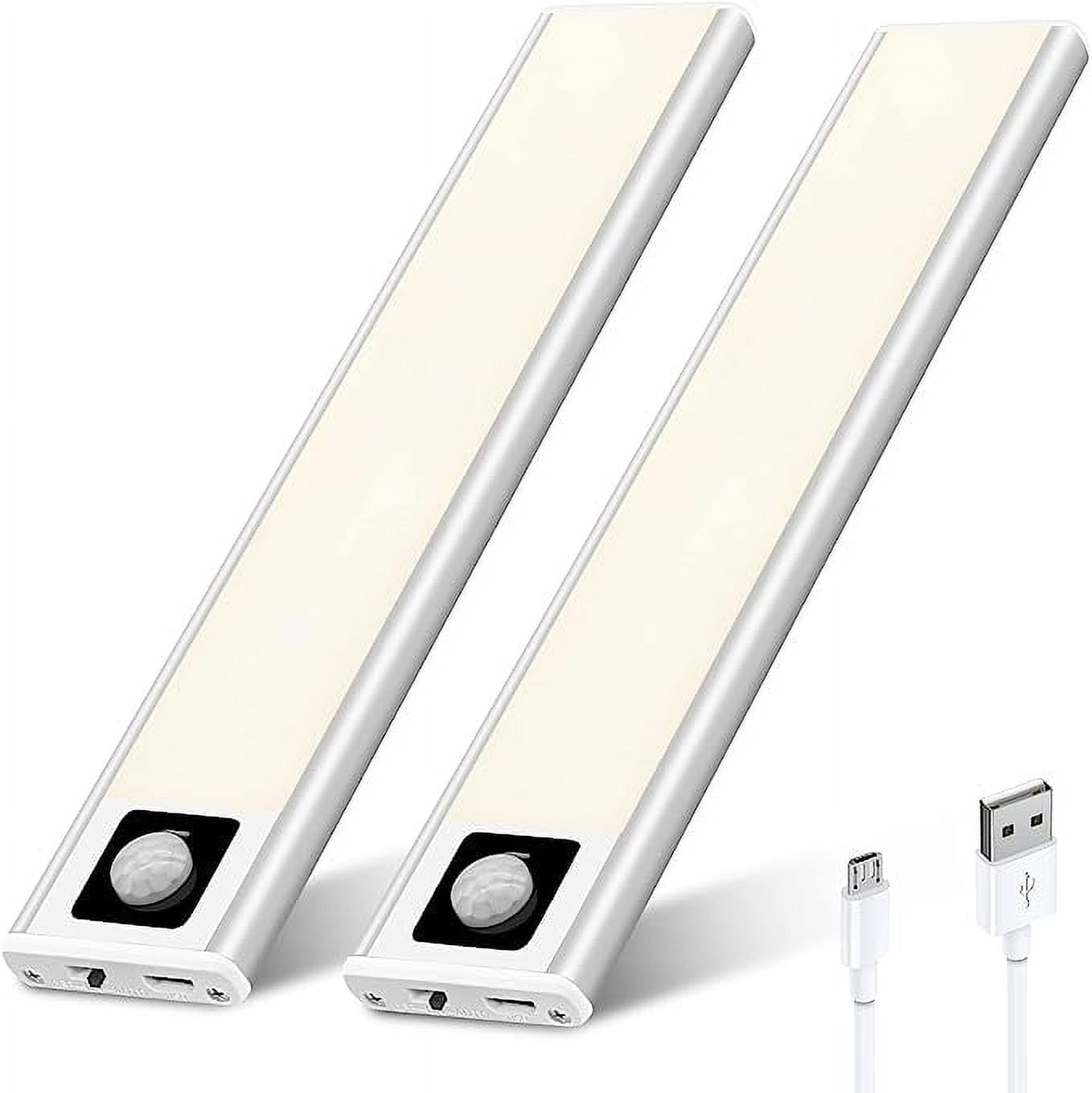 LRLITE Motion Sensor Light, 72 LED Battery Powered Wireless Closet ...