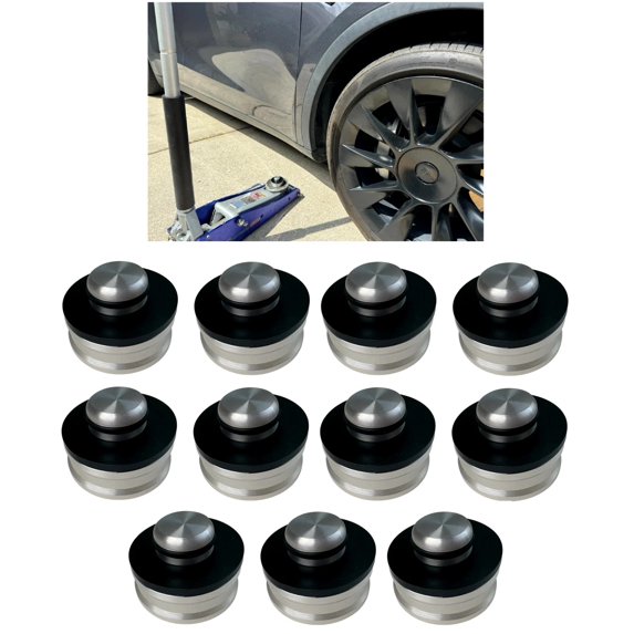 LRNJ MOTORWORKS SET OF 10 LIFT JACK POINT PAD ADAPTERS ALUMINUM TOOL ...