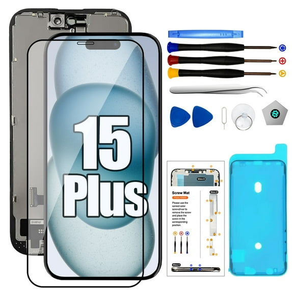 LRSE for iPhone 15 Plus Screen Replacement Kit,6.7 inch Incell LCD ...