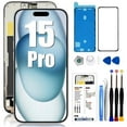 LRSE For iPhone 15 Pro Screen Replacement Kit 6.1-inch LCD 3D Touch ...