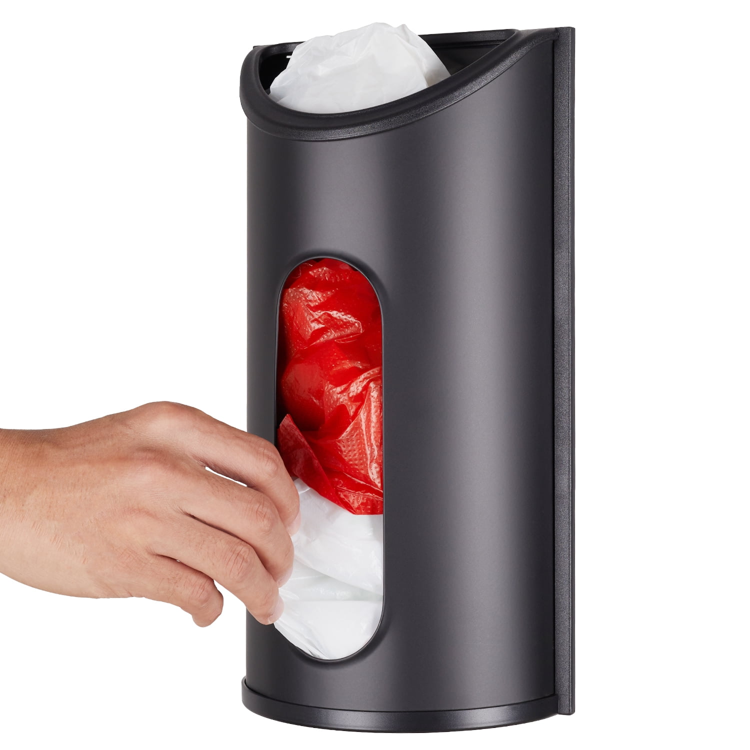 LRYYBTI Plastic Bag Organizer, Grocery Bag Dispenser, Wall Mounted ...