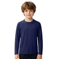 LRen Boys UPF 50+ Rash Guard, Swim Shirt Sun Protection Long Sleeve for ...