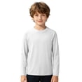 LRen Boys UPF 50+ Rash Guard, Swim Shirt Sun Protection Long Sleeve for ...